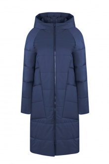 Женское пальто Elema 5-12590-1-164 синий