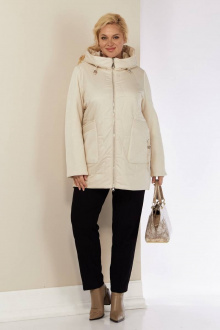 Женская куртка Shetti 2126 молочный