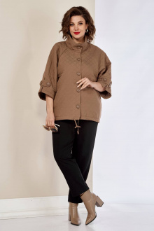 Женская куртка Shetti 2145 кэмел