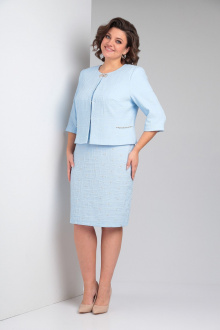 Плательный комплект Pocherk 3-028 голубой