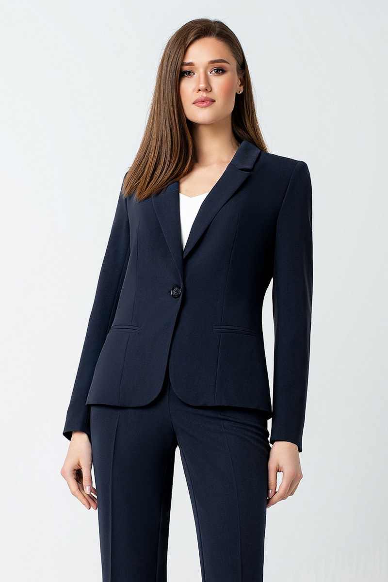 MARIKA 413/1 чёрно-синий | Купить Жакет MARIKA по цене 5240 ₽ с ...